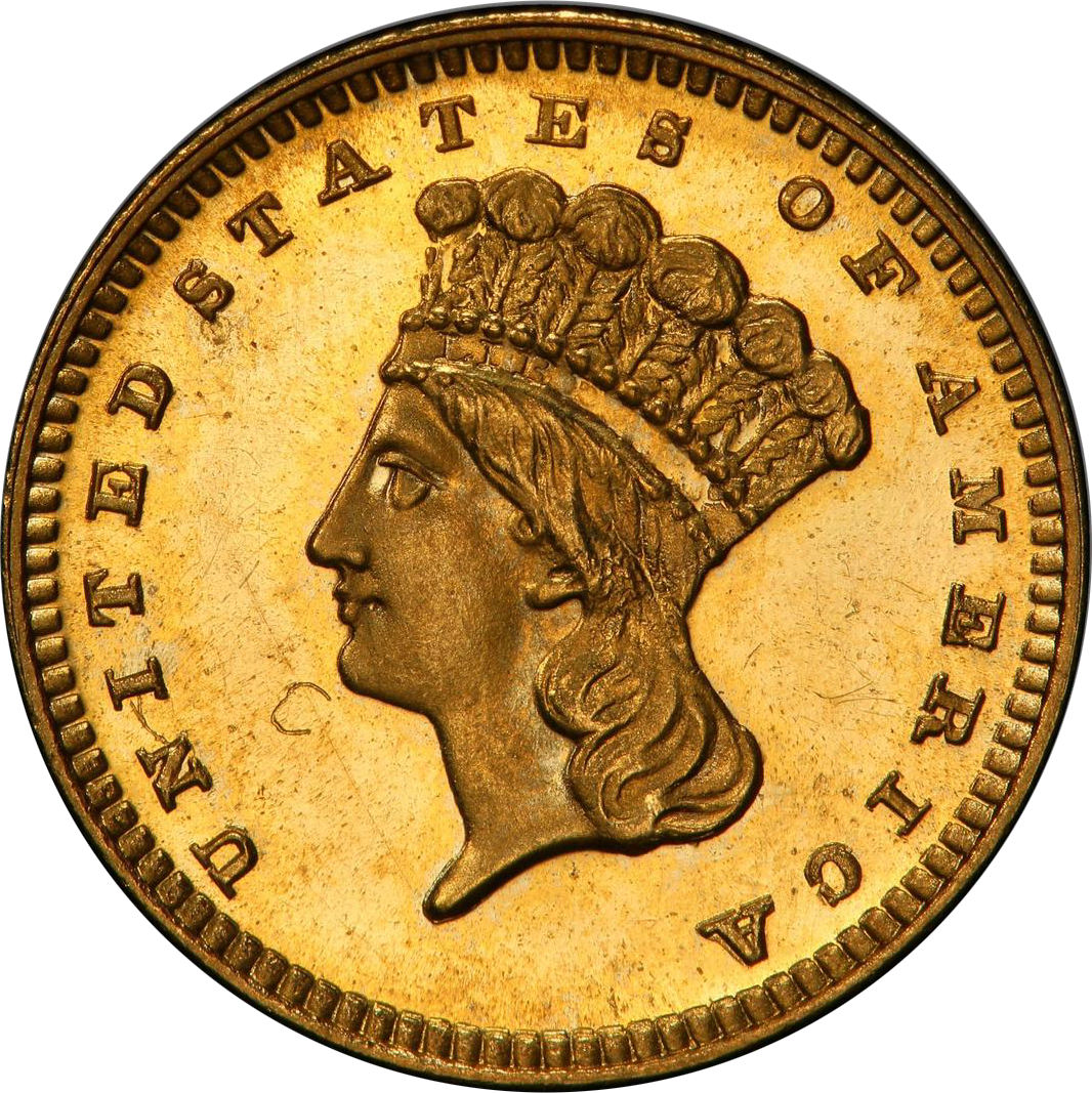 1888 G$1 Pf | Gold Dollars | Coin
