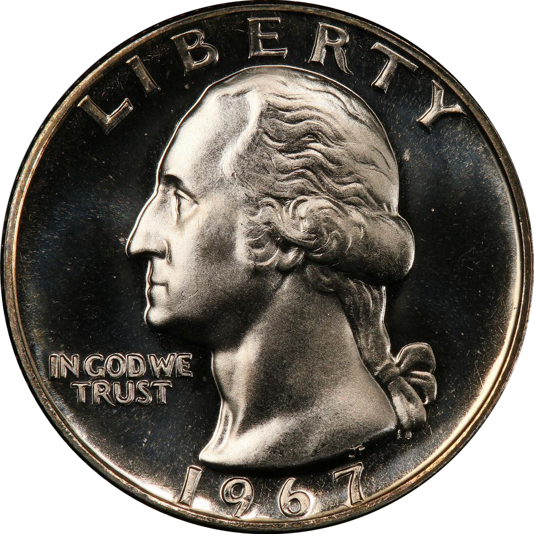 1967 Sms 25c Ms | Washington Quarters | Coin