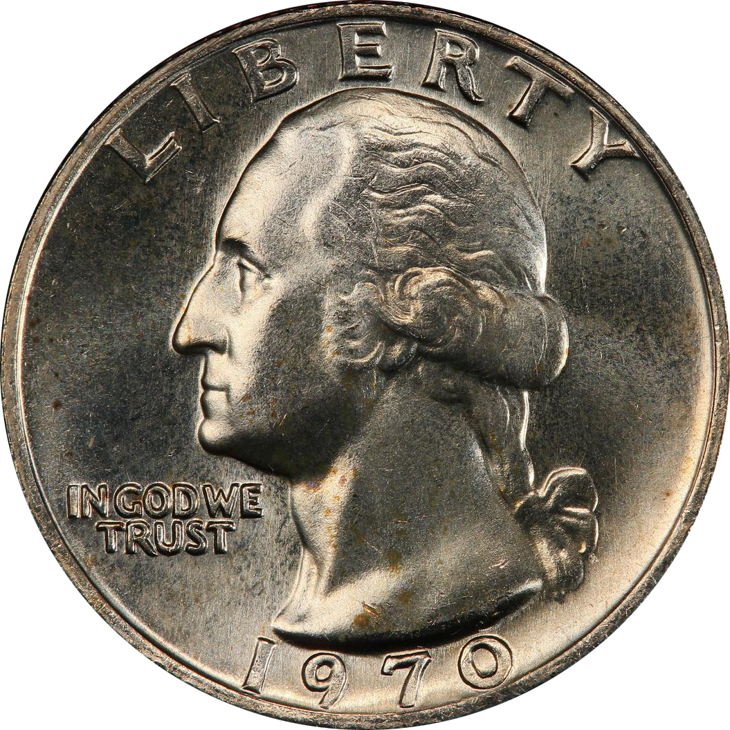 1970 25c Ms | Washington Quarters | Coin