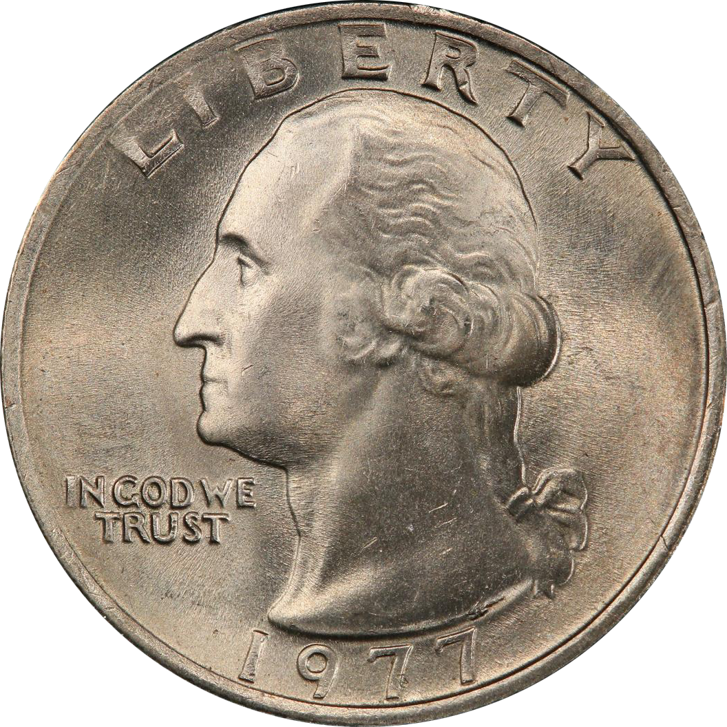1977 25c Ms | Washington Quarters | Coin