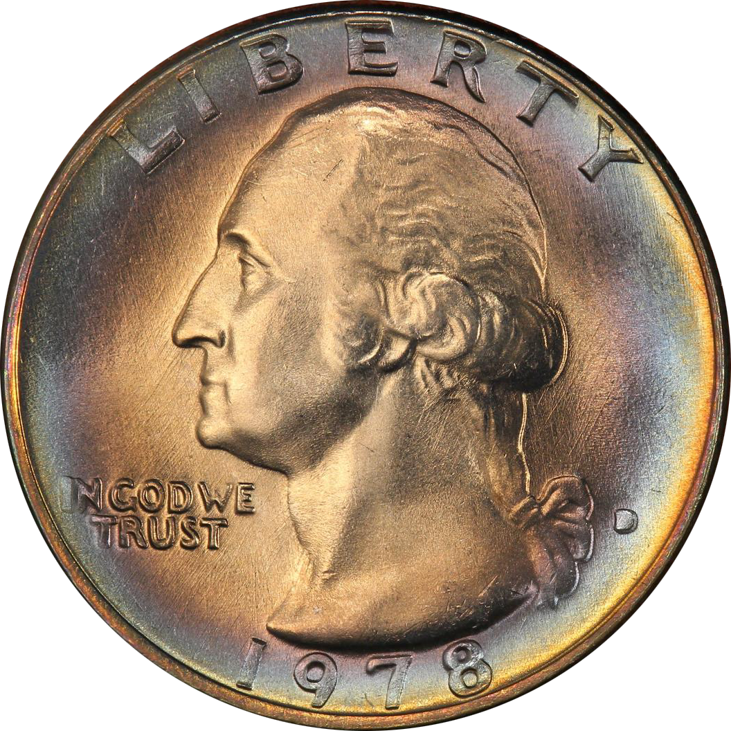 1978 D 25c Ms | Washington Quarters | Coin