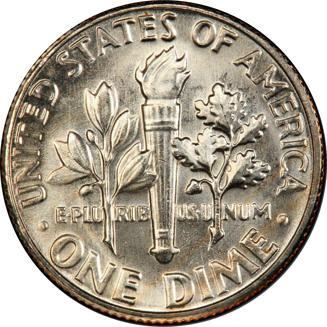 1980 D 10c Ms | Roosevelt Dimes | Coin