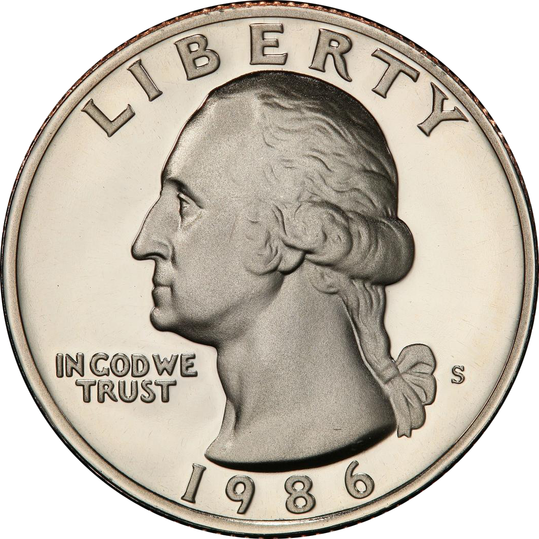Washington Quarters | 25 Cents Quarter Dollar Coins | US