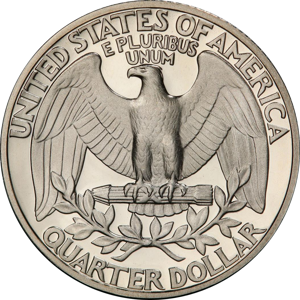 Back Of Quarter Clipart