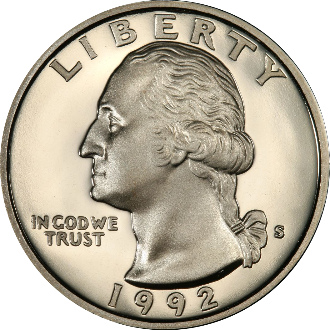 Washington Quarters | 25 Cents Quarter Dollar Coins | US