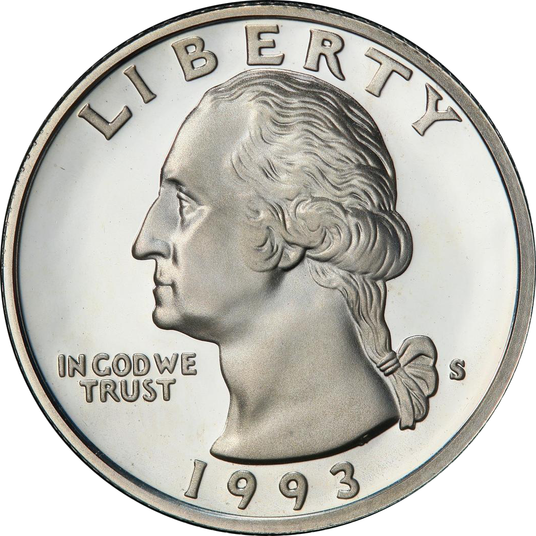 Washington Quarters | 25 Cents Quarter Dollar Coins | US