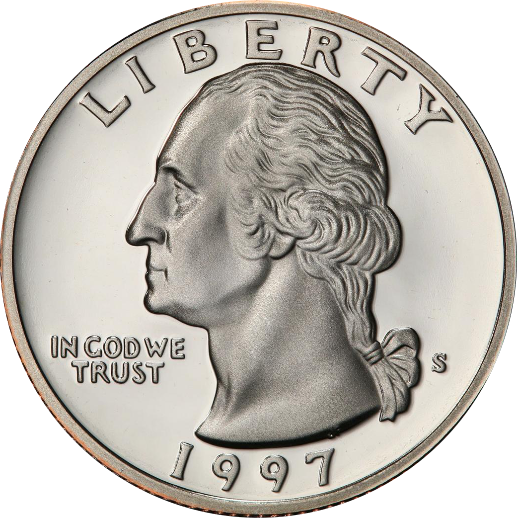 Washington Quarters | 25 Cents Quarter Dollar Coins | US