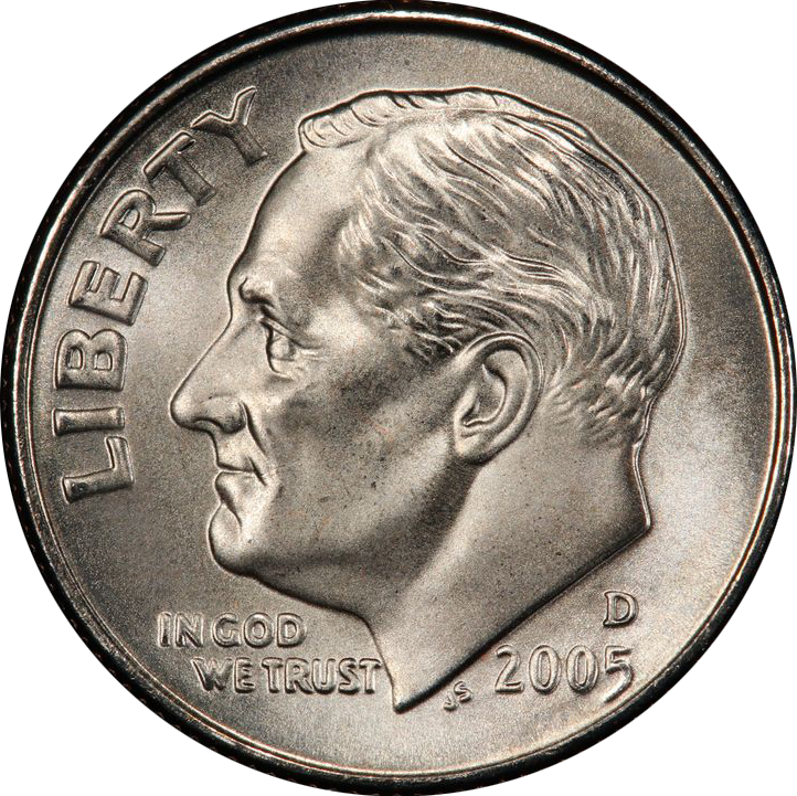Roosevelt Dimes | 10 Cents Dime Coins | US