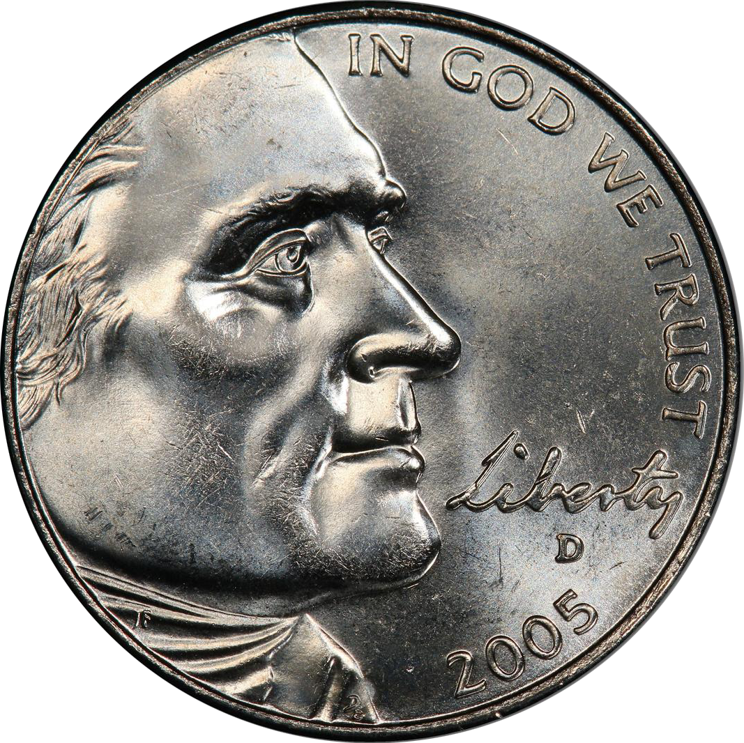 2005 D Bison 5c Ms | Jefferson Nickels | Coin