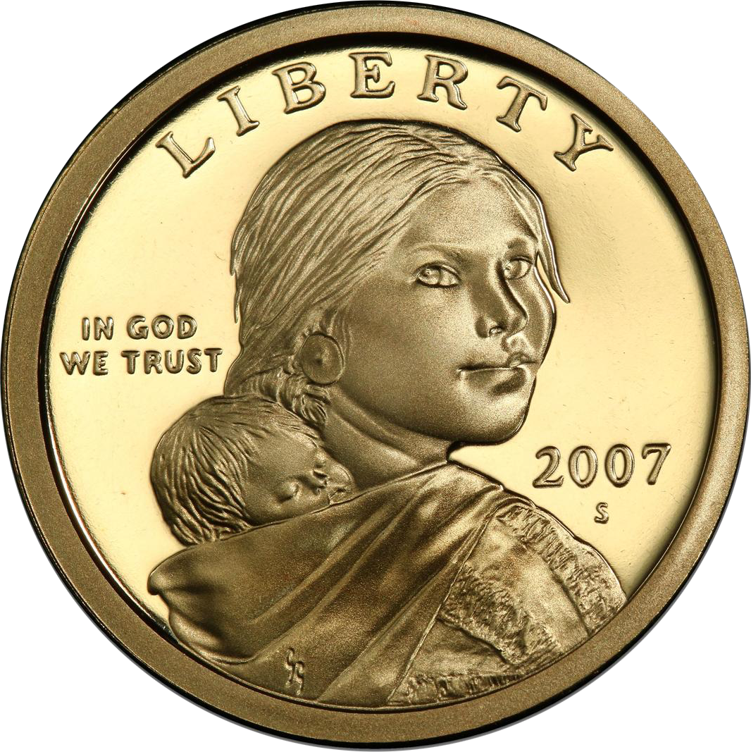 2007 S Sacagawea $1 Pf | Sacagawea Dollars | Coin