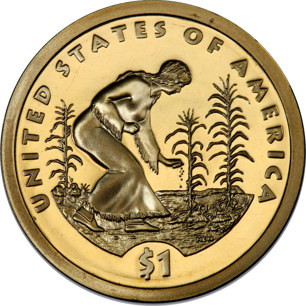 2009 S Sacagawea Agriculture $1 Pf | Sacagawea Dollars | Coin