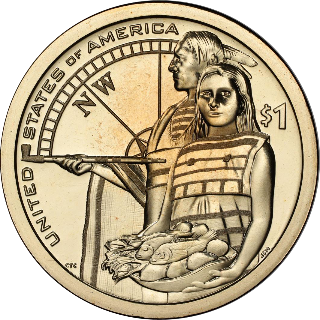 2014 S Sacagawea Native Hospitality $1 Pf | Sacagawea Dollars | Coin